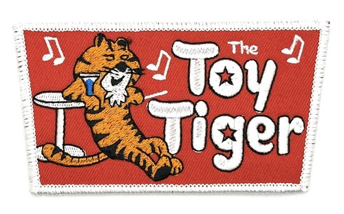 The Toy Tiger Saloon Bar Club Vintage Style Retro Patch Louisville ...