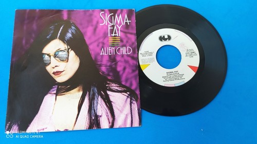 SIGMA FAY " ALIEN CHILD" VINYL 45 rpm 7" 1983 CGD RECORDS CGD 10481 ...