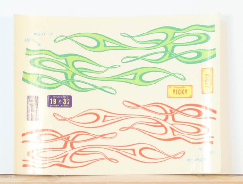 Model kit Decal Sheet 32 Vickie unused P10 | eBay