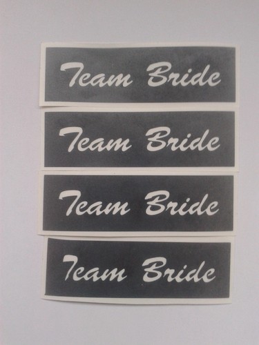 10 - 400 Team Bride stencils for glitter tattoos / airbrush ...