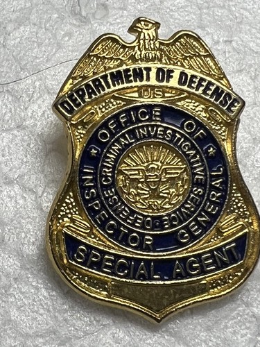 Department of Defense Inspector General Special Agent Pin Police | eBay