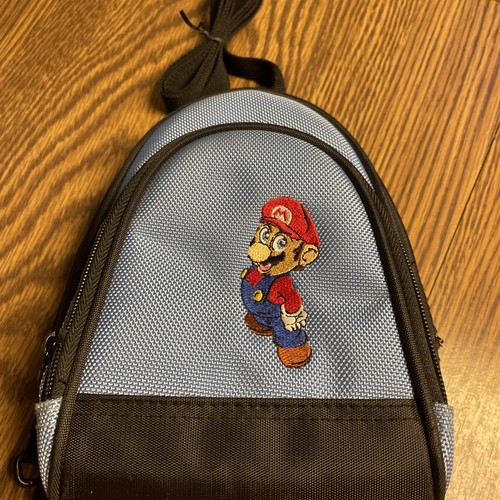 VTG Nintendo Super Mario Bros Case Mini Backpack GameBoy DS 3DS Bag ...