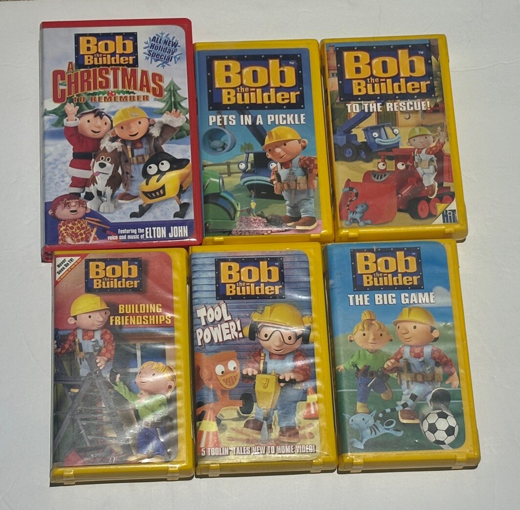 Bob The Builder To The Rescue Vhs Ebay