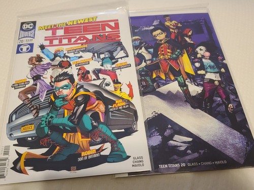 TEEN TITANS #20 + Variant NM DC COMICS 2018 1ST APPEARANCE CRUSH LOBO ...