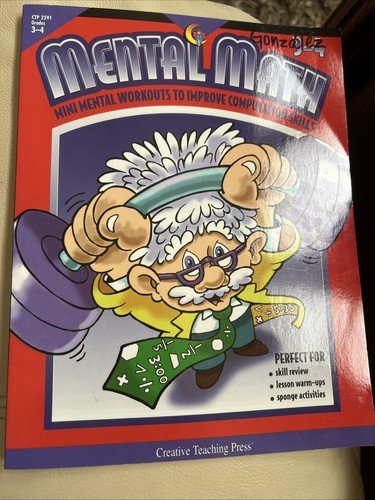 Mental Math: Mini Mental Workouts to Improve Computation Skills C | eBay