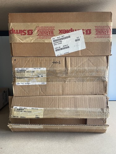 Simplex 6310-9231 Wall Clock (FREE SHIP) | eBay