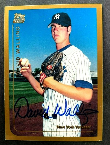 1999 Topps (Traded) SIGNED: David Walling, YANKEES #71T | eBay