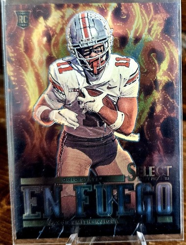 2023 Select Draft Picks Jaxon Smith-Njigba En Fuego EF-JSN Seahawks RC ...