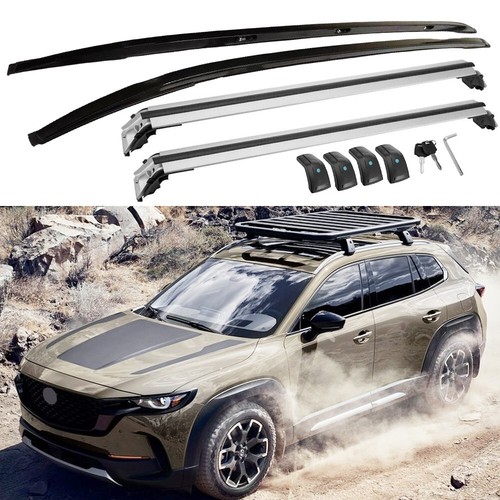 4Pcs Roof Rail Racks Cross Bars Crossbars Fits for Mazda CX-50 CX50 ...