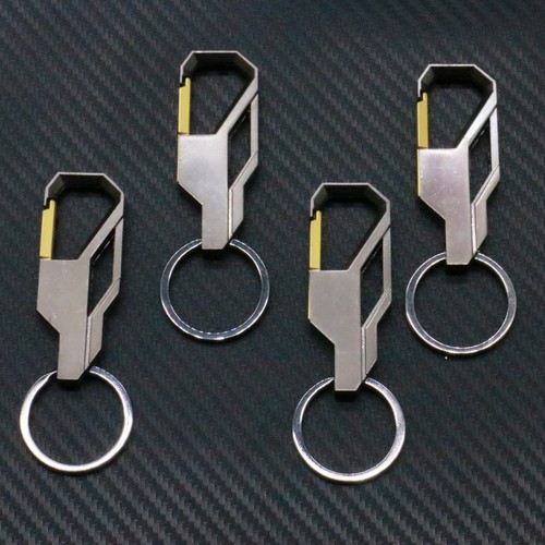 4x Fashion Alloy Metal Keyfob Car Keyring Keychain Key Chain Ring ...
