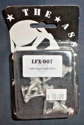 The Assault Group Miniatures LFX - 007 AGENTS & OPERATIVES 28MM METAL ...