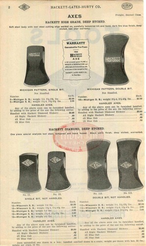 1940 ADVERT Hackett High Grade Diamond Axe Axes Head Double Bit | eBay