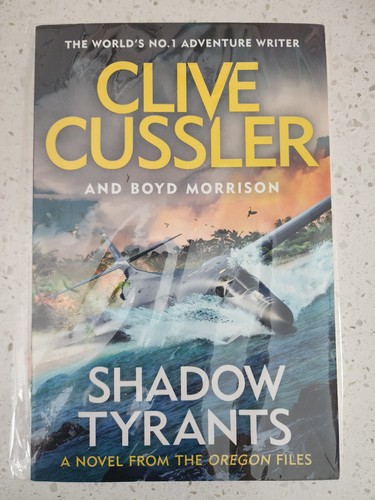 Shadow Tyrants by Clive Cussler Large PB Book Action Adventure | eBay