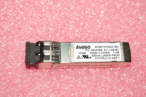 Lot of 8 46N5368 IBM 10GB 10Gbps 850nm AFBR-703SDZ-IB2 SFP+ SW 850nm ...