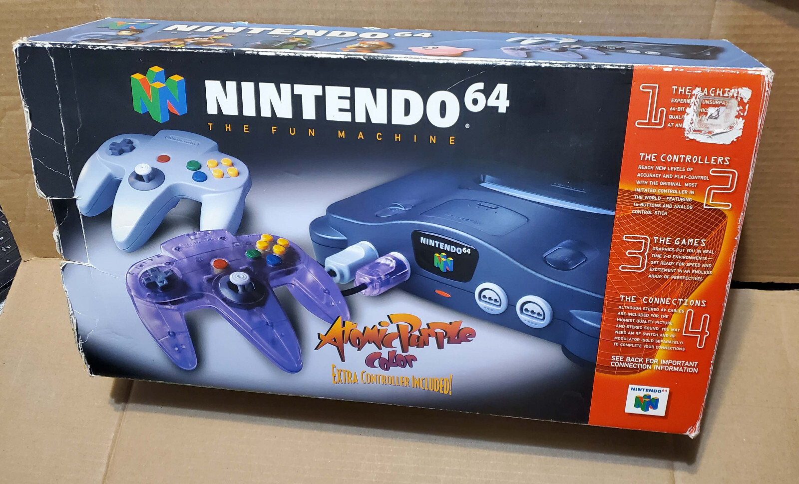 Nintendo 64 Console [Atomic Purple Bundle] Value - GoCollect (nintendo ...