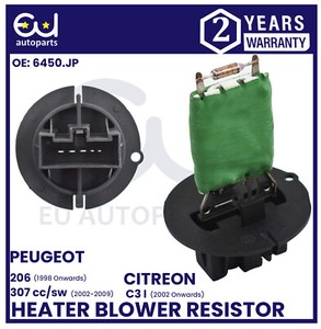 peugeot 307 heater blower resistor products for sale | eBay