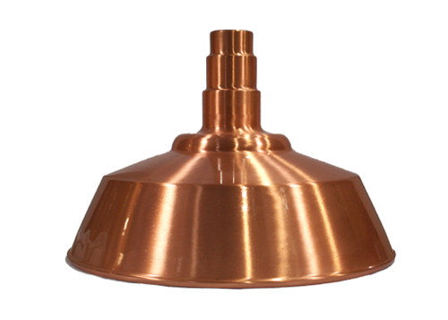BARN RLM Dome 18" Industrial Lighting Fixture SOLID COOPER WITH SOCKET ...