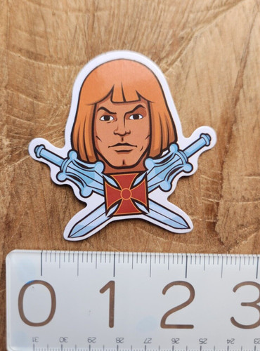 HE-MAN STICKER He Man Sticker Masters of the Universe Sticker He-Man ...