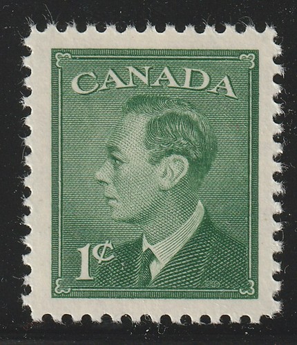 Canada #289, King George VI Postes-Postage Omitted, MNH Stamp 1950 | eBay