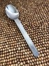Cambridge TIDES Glossy Stainless Ridges Lines V Tip SOLID SERVING SPOON ...