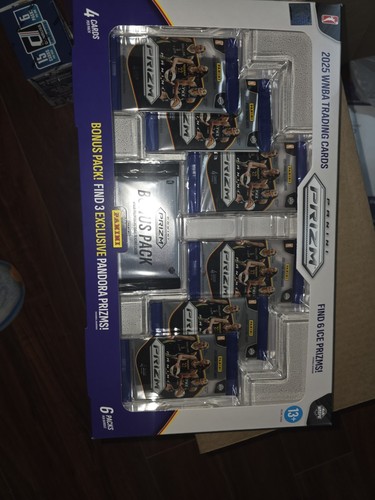Sealed 2025 Panini Prizm WNBA Costco Box New Sealed 6 Packs + Bonus ...