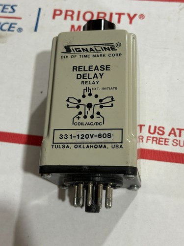 Signaline 331-120V-60S Release Delay 11-PIN Timer Relay 120VAC/DC | eBay