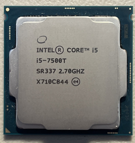 Intel Core I5-7500T 2.70GHz Quad core Socket LGA1151 CPU Processor ...