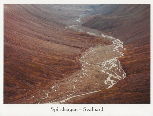 Postcard Norway Spitsbergen - Svalbard Longyear River & Valley MINT ...