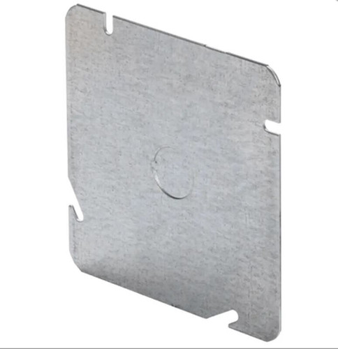 20-PK 4-11/16" SQUARE BLANK Electrical BOX COVER & Knockout APPLETON ...