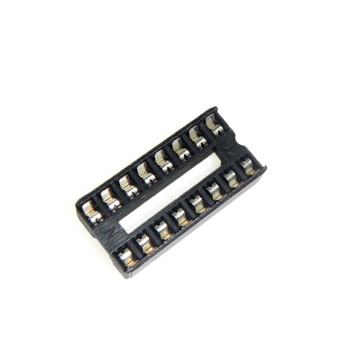100PCS 16-Pin 16pins DIL DIP IC Socket PCB Mount Connector NEW | eBay
