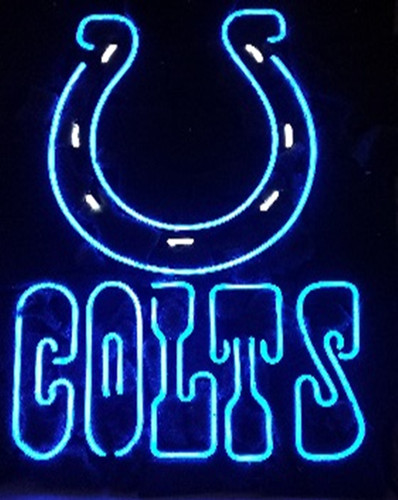 Indianapolis Colts Beer Neon Sign Light Lamp Bar Sport Pub Wall Decor ...