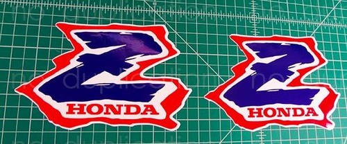 94' 1994 Z50 Z50R Vintage dirtbike 2pc vintage tank decals stickers MX ...