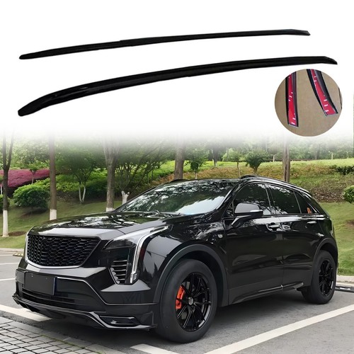 2Pcs Roof Rack Rail Cover Cross Bars Carrier Luggag Fits Cadillac XT4 ...