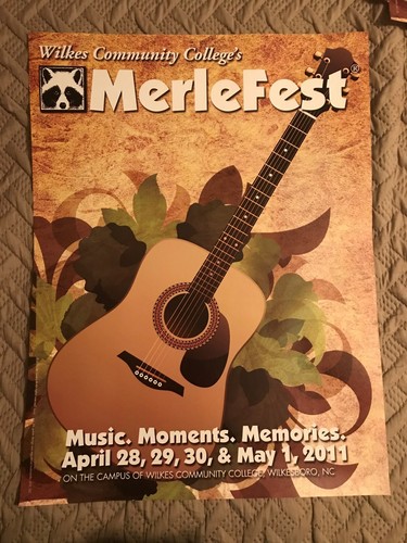 Merlefest Poster - 2011 | eBay