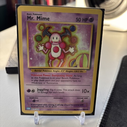 Mr. Mime 013/034 - Trading Card Game Classic - Holo - Mint Condition 💎👌 ...