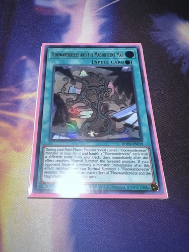 Yugioh Singles - Floowandereeze and the Magnificent Map - Ultra Rare ...