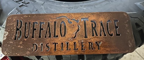 Buffalo Trace Distillery Custom Metal Art Home Decor Rustic Sign | eBay