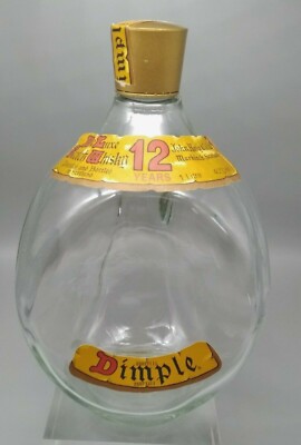 Dimple Whisky Bottle for sale | eBay