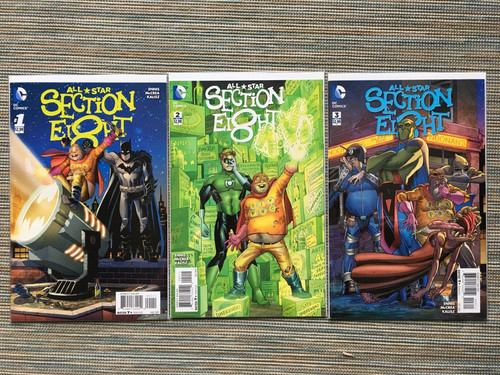 All-Star Section Eight Comic Books Lot 1-6, DC Title, Garth Ennis ...