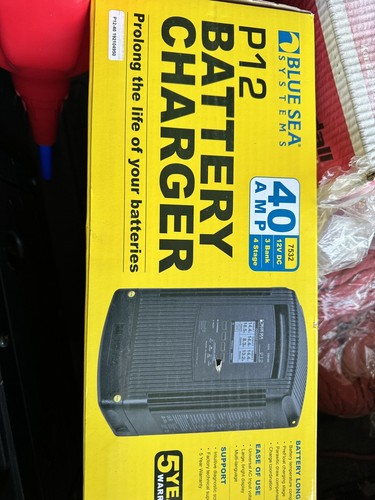 BLUE SEA BATTERY CHARGER 40A 12V P12 7532 | eBay