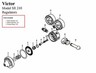 Victor 250-80-540 Oxygen Regulator Rebuild/Repair Parts Kit | eBay