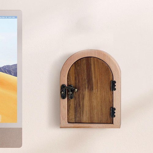 Outlet Covers Socket Cover Wooden Wall Socket Box Easy to | eBay UK