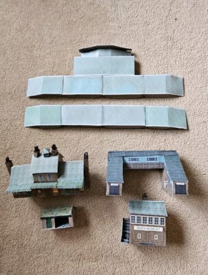 Railway Job Lot in Oo Gauge Model Railway Buildings, Tunnels and ...