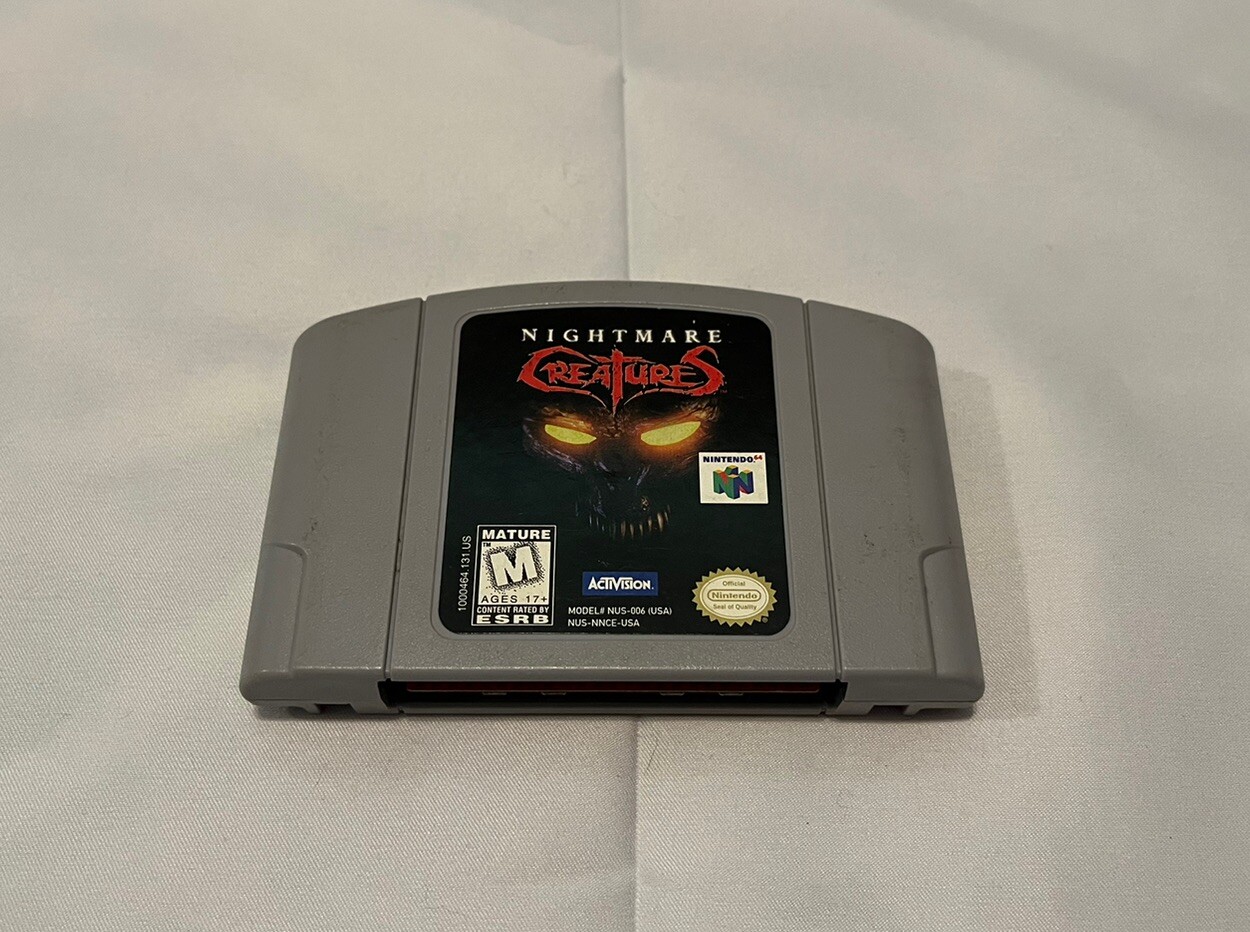 Nightmare Creatures Value - GoCollect (nintendo-64-nightmare-creatures )
