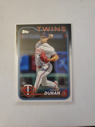 2024 Topps 227 Jhoan Duran Minnesota Twins Baseball Card | eBay