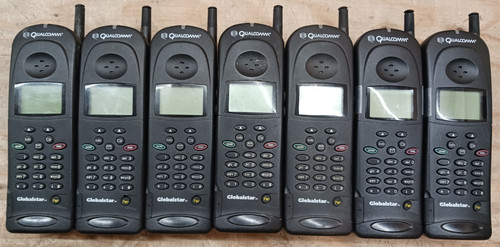 Qualcomm Globalstar GSP-1600 Tri-Mode Portable Satellite Phone Lot of 7 ...