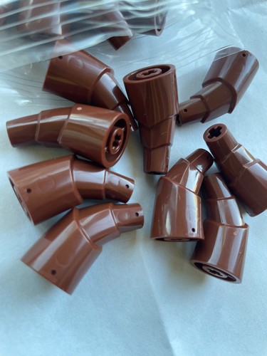 LEGO- NEW #2142-REDDISH BROWN-DRAGON TAIL/HORN SECTION/TREE TRUNK- 1 ...