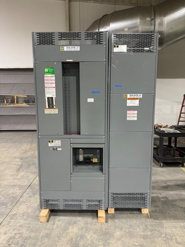 SQUARE D 2000 AMP 480v/277v PANEL PANELBOARD 208v/120v 240 GFI main ...