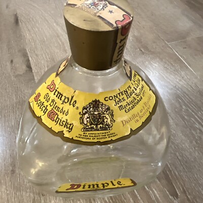 Dimple Whisky Bottle for sale | eBay