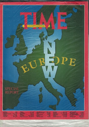 Time Magazine 1991 December 9 Sealed New Europe Special Report ...